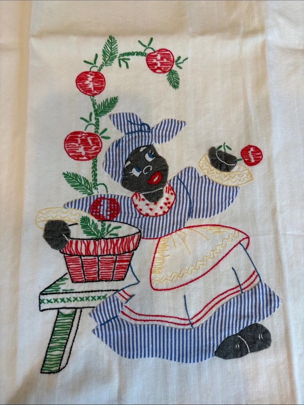 Kitchen | Vintage African American Flour Sack Tea Towels Set | Poshmark